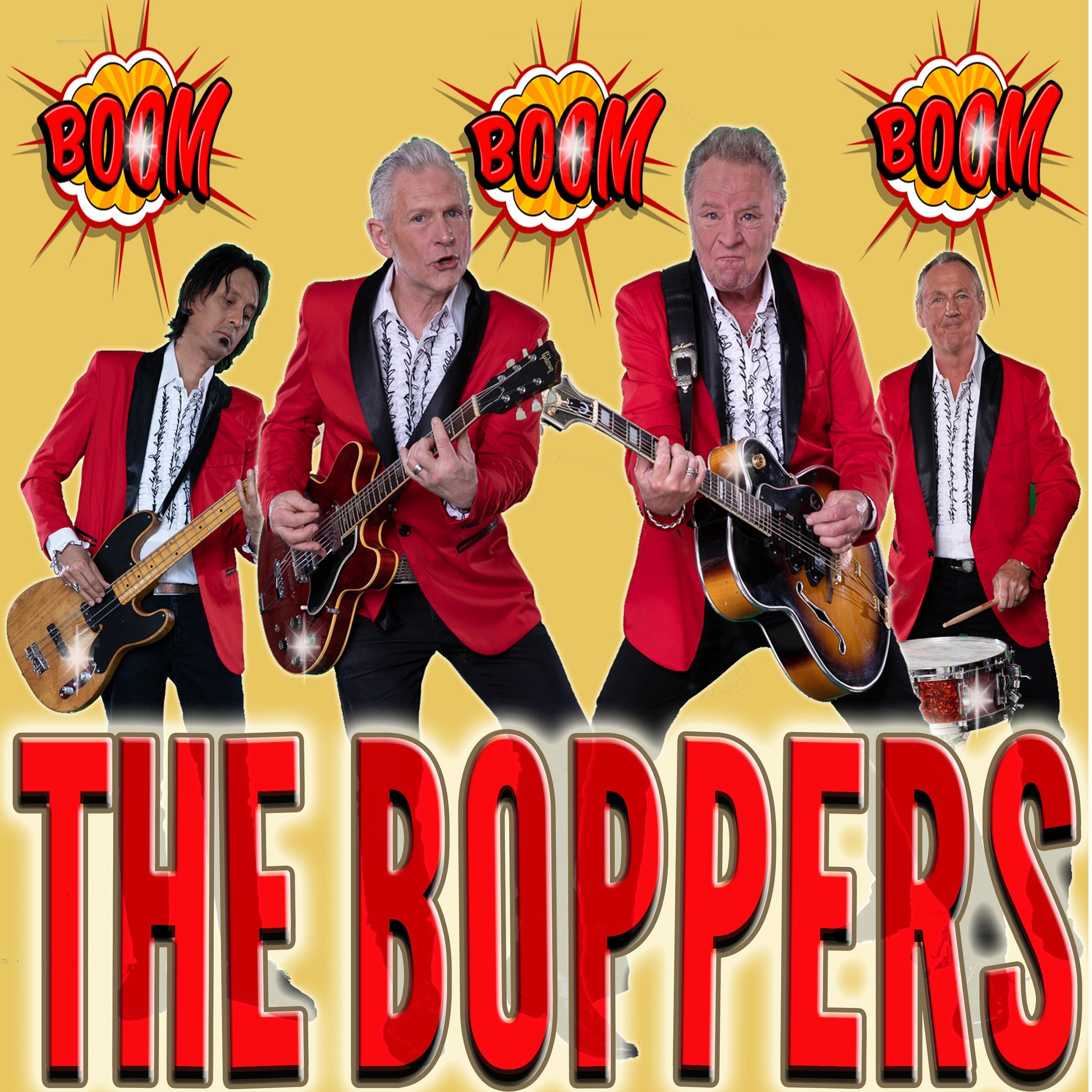 Ny sommarsingel: Boom, Boom, Boom - The Boppers